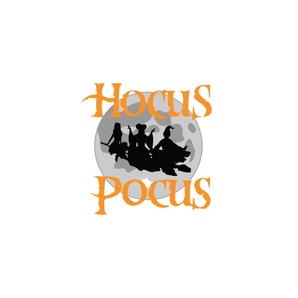 Hocus Pocus and three witches silhouette - freepng