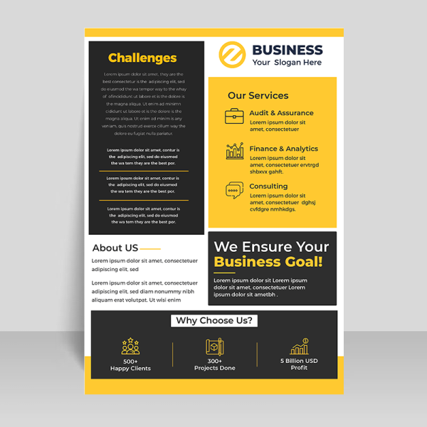 Premium flyer template for free - freepng