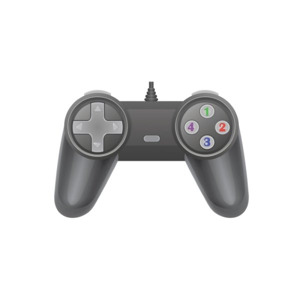 video game controller vector design 3D - freepng