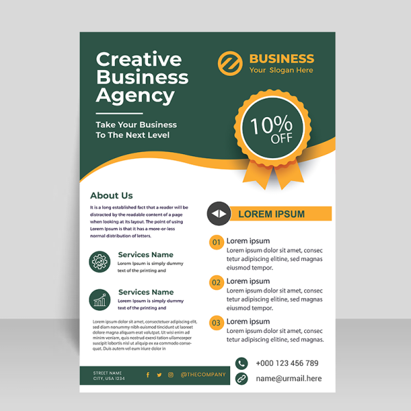 Free vector green discount template - freepng