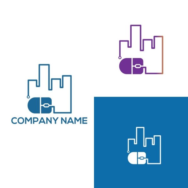 Computer statistics mouse logo template - freepng