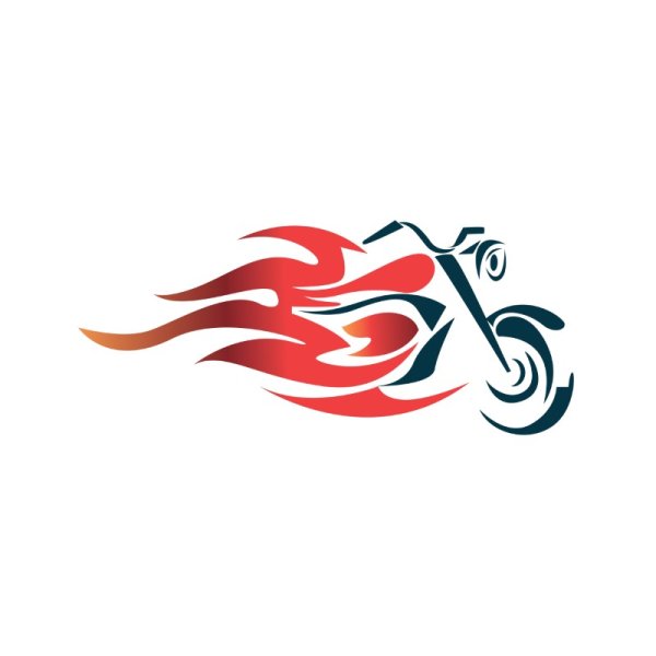 Bike PNG Hot Flames Bike Abstract Vector Hot Bike Icon Vector - freepng