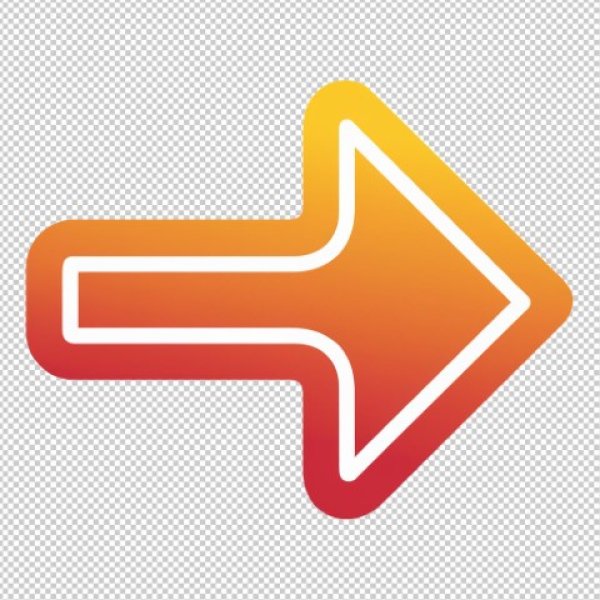 Arrow icon background removed image, transparent background, PNG. - freepng