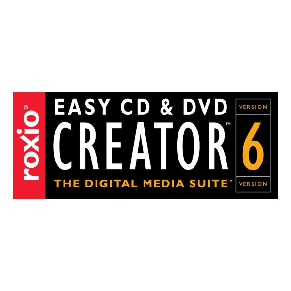 Roxio Easy CD & DVD Creator 6 Logo|Roxio Digital Media Suite Branding ...