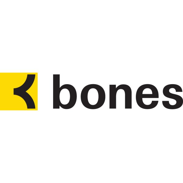 Bones logo vector PNG | Minimalist yellow and black Bones emblem ...