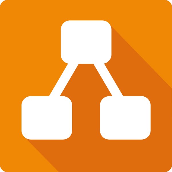 Diagrams.net logo vector PNG | Draw.io flowchart icon | Connected nodes ...