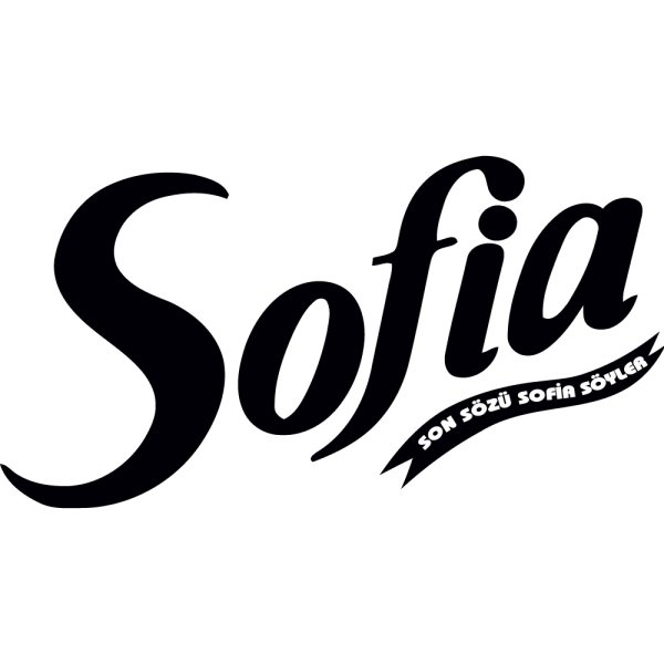 Sofia Logo Vector PNG | Elegant Script Sofia Brandmark - freepng