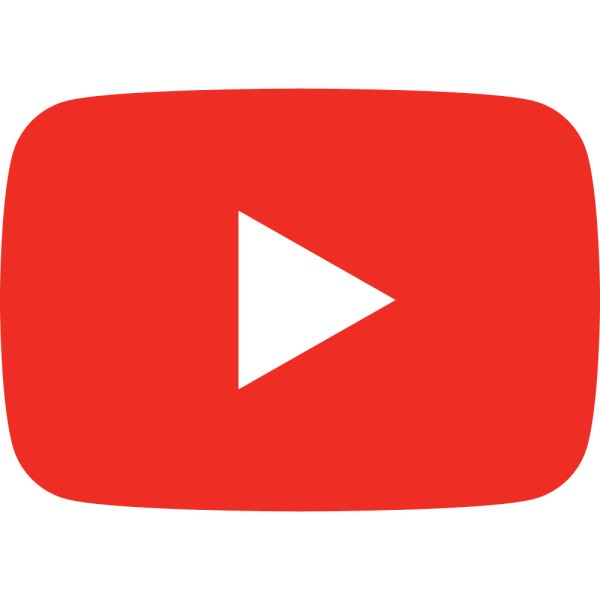 YouTube Play Button Icon Logo Vector | Minimalist Red Play Symbol ...