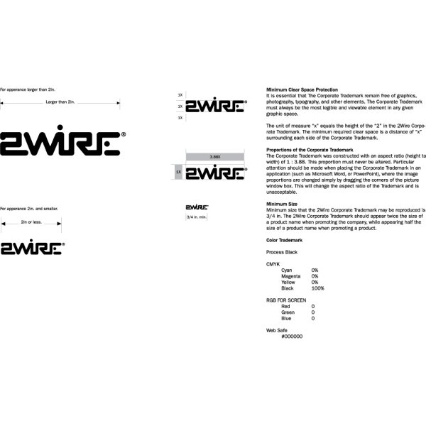 2Wire Corporate Logo Vector|2Wire Wordmark Identity|2Wire Technology ...