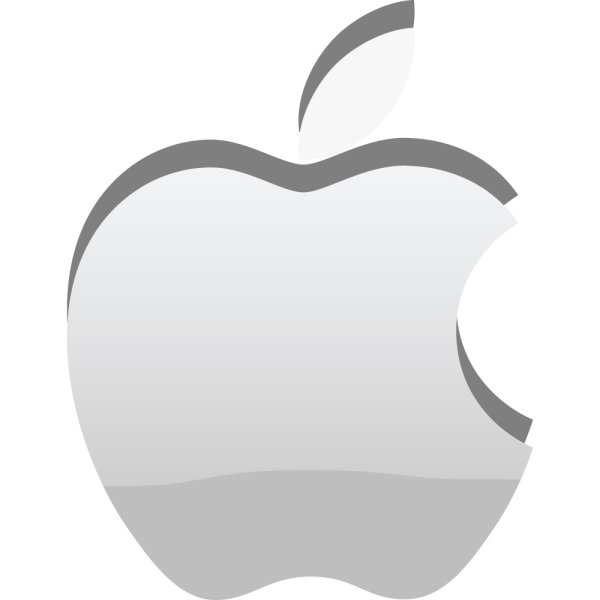 Apple Logo Vector PNG | Minimalist bitten apple icon | Iconic tech ...