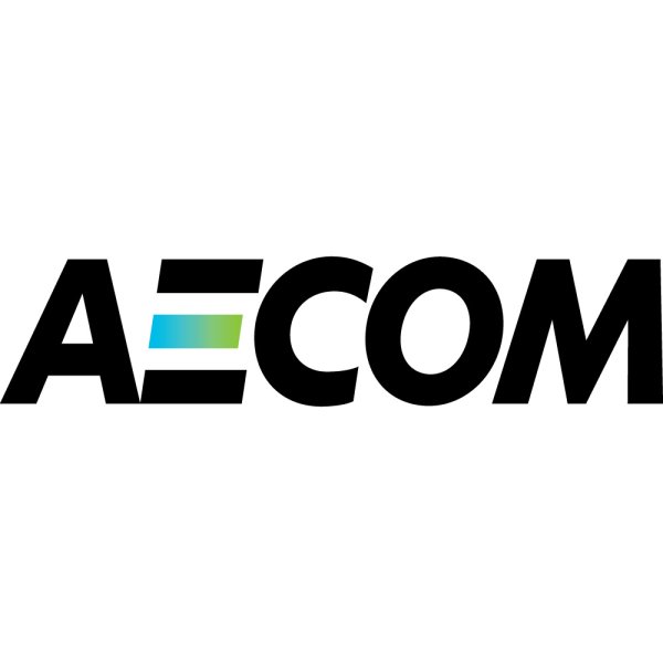 Aecom Logo Vector Png | AECOM wordmark with color bar accent - freepng