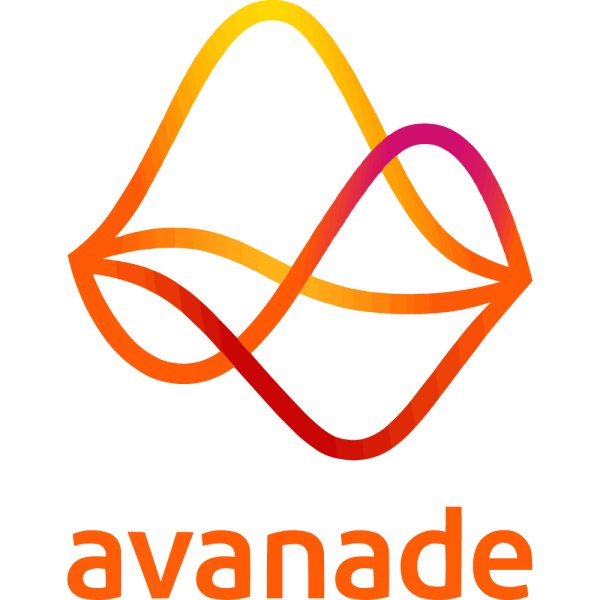 Avanade Logo Vector PNG | Modern gradient ribbon emblem - freepng